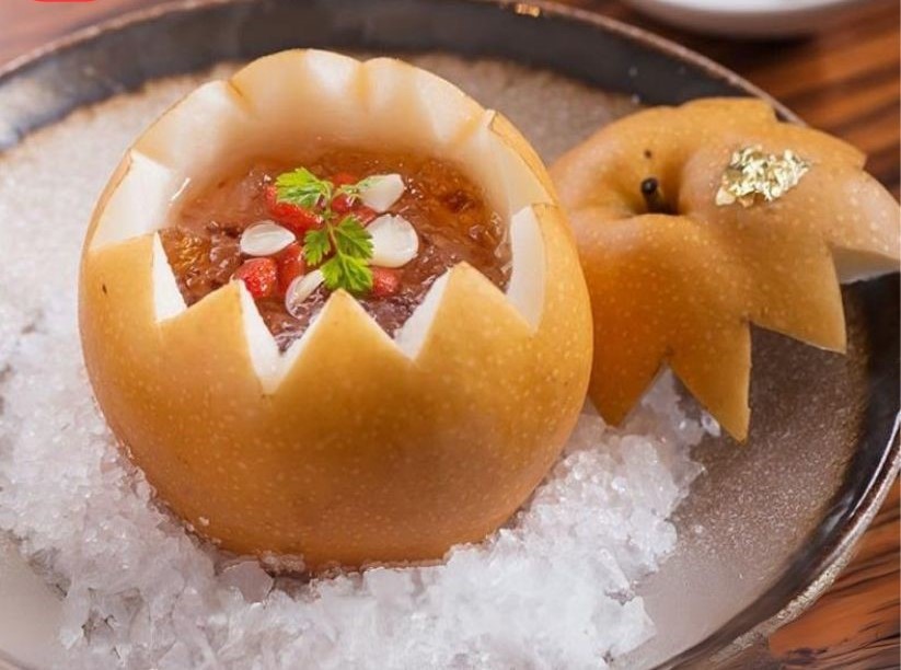 Sử dụng lê chưng đường phèn cho phụ nữ có thai
